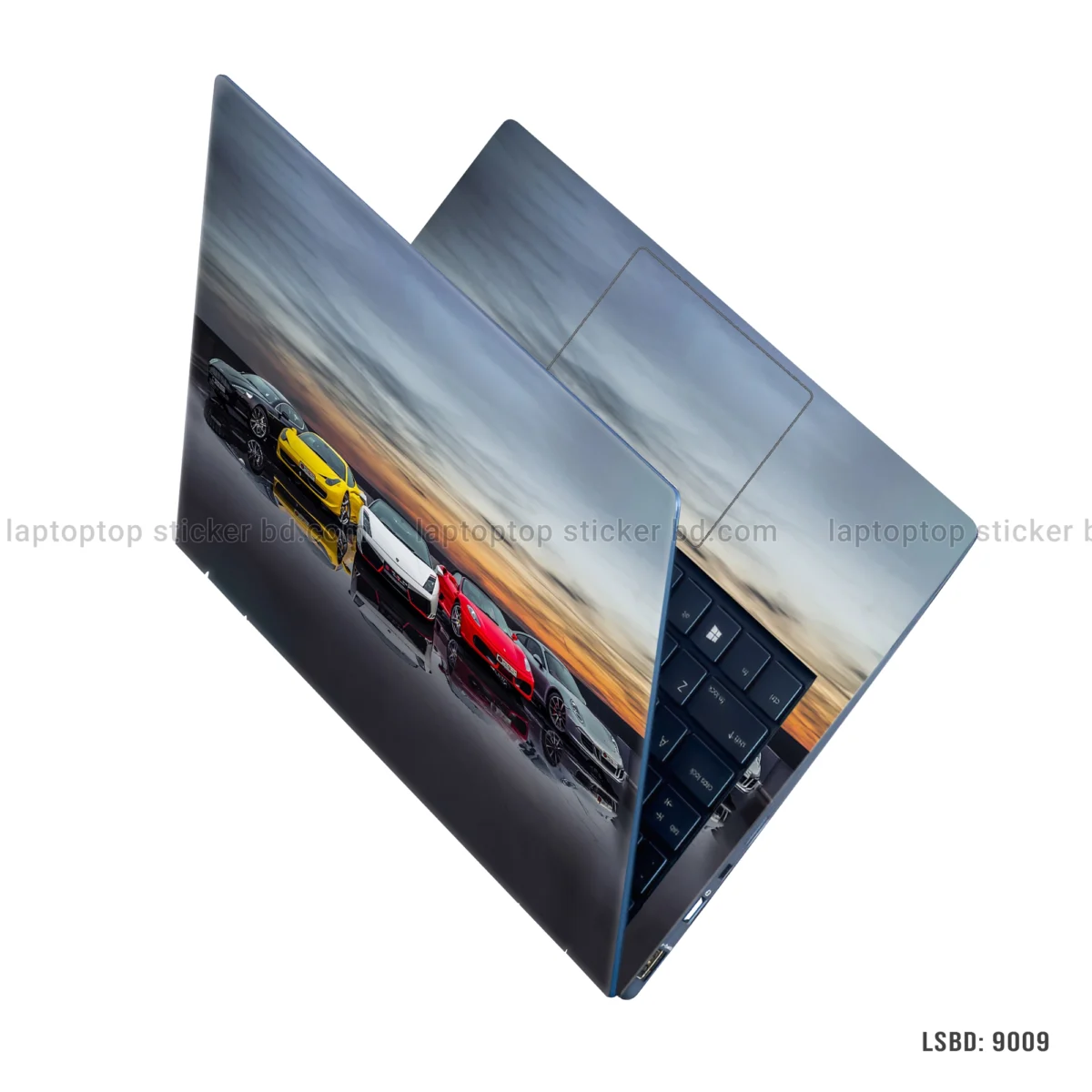 Luxury Cars Collection Precut Laptop Sticker – Laptop Sticker BD
